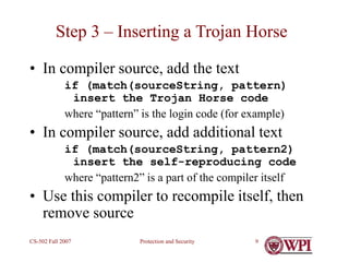 Week 13, Protection and Security.ppt