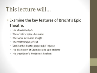 Week 13, section 2, brecht | PPT