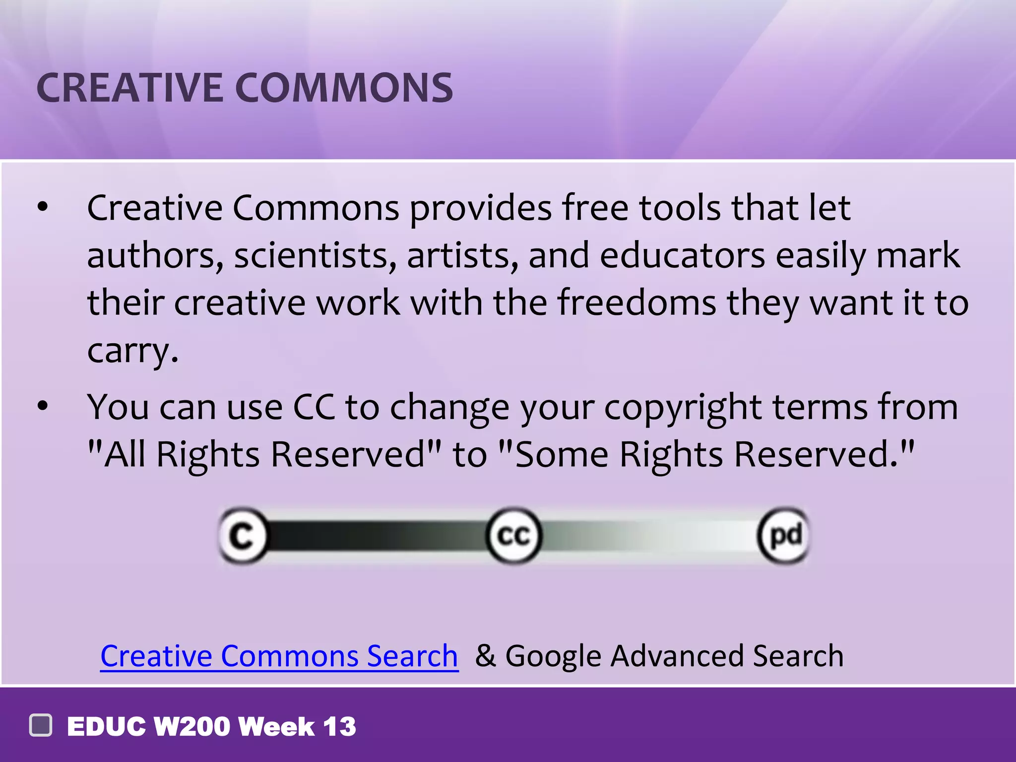 Week 13 w200_spring2013_part4 | PPTX