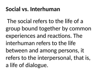 WEEK 14-14 INTERSUBJECTIVITY in PHILOSOPHY | PPTX
