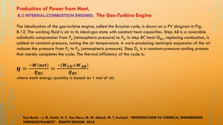 Thermodynamyc Enginering. Chapter 8: PRODUCTION OF POWER FROM HEAT | PDF