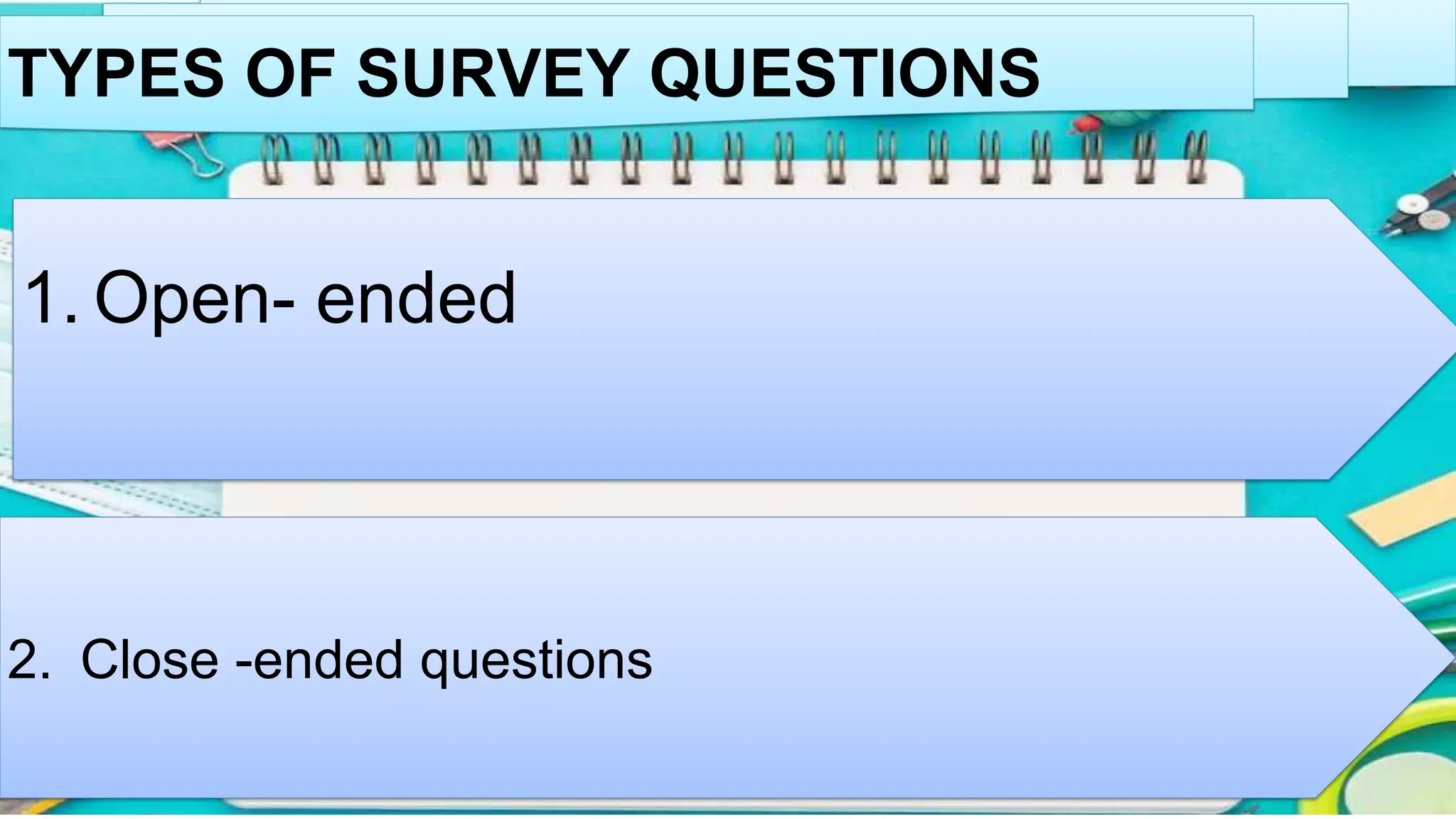 WEEK 14- PRINCIPLES AND USES OF SURVEYS, EXPERIMENTS AND SCIENTIFIC ...