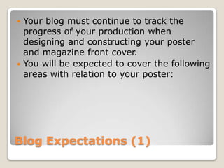 G324 Poster Assignment | PPT