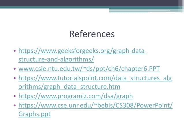 Graph Data Structure | PPTX | Computing | Technology & Computing