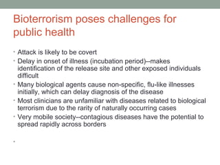 Bioterrorism | PPT