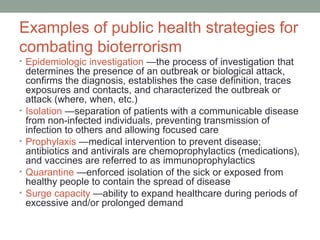 Bioterrorism | PPT