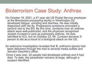 Bioterrorism | PPT