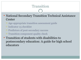 Week 15 ei + transition_fall | PPT