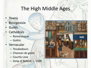 Week 15 (The High Middle Ages) | PPT