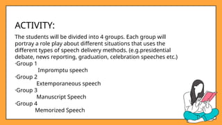 WEEK 16- 17 TYPES OF SPEECH ACCORDING TO DELIVERY.pptx