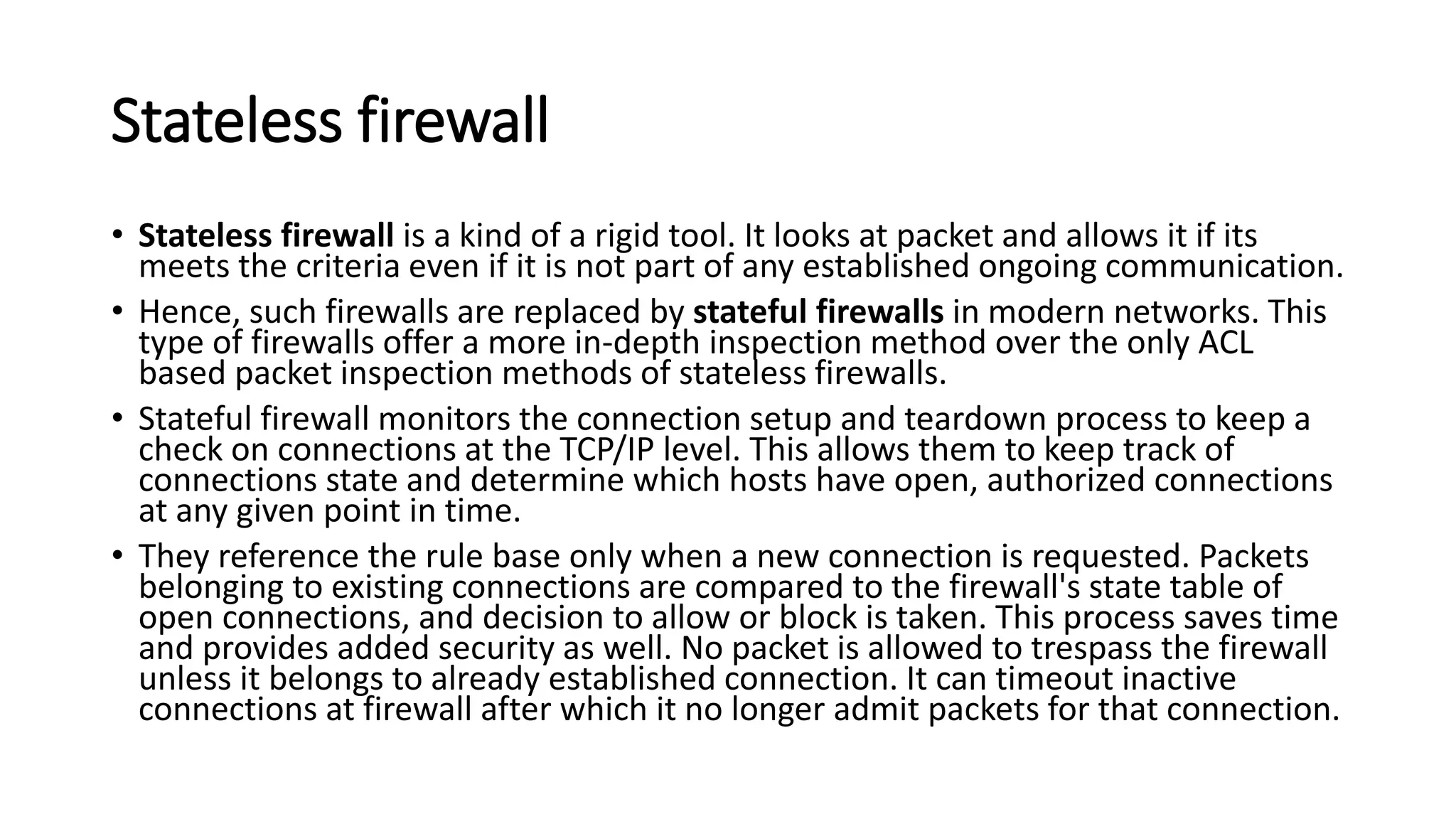 Information Security (Firewall) | PPTX