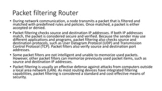 Information Security (Firewall) | PPTX