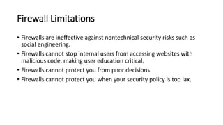 Information Security (Firewall) | PPTX