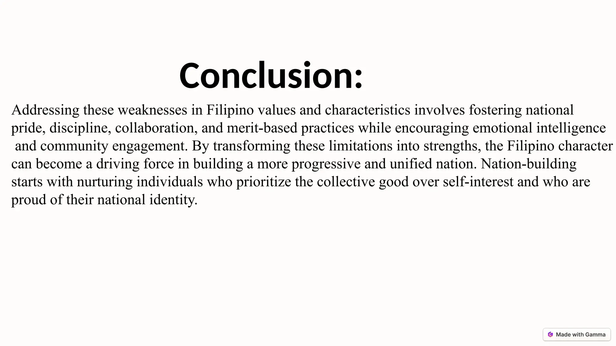 Filipino Identity: Addressing Our National Characters | PPTX