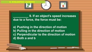 Week 18 Day 1-2 7 Science describing a force | PPTX