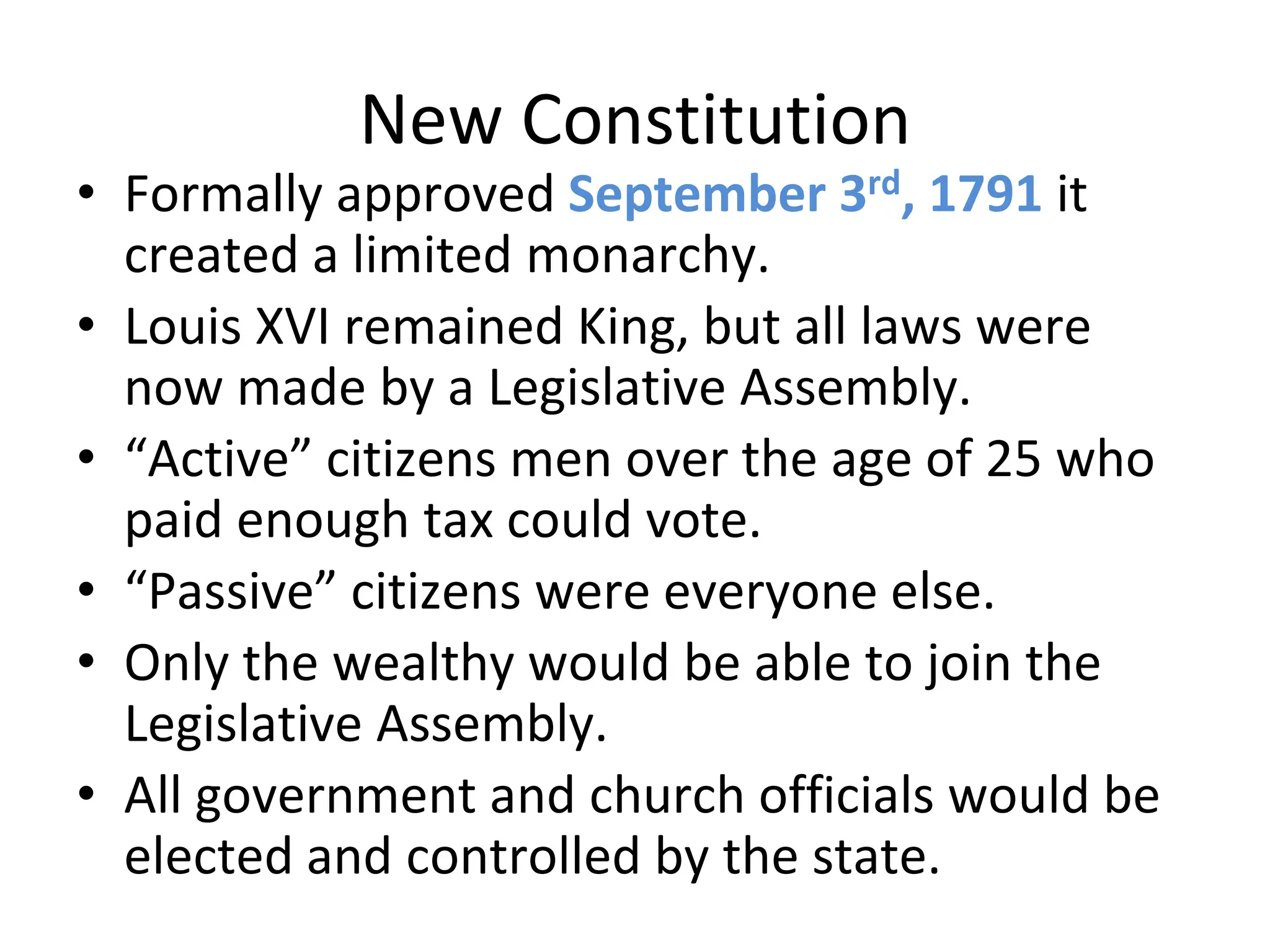 The French Revolution (part 1) and the Rise of Napoleon | PPTX