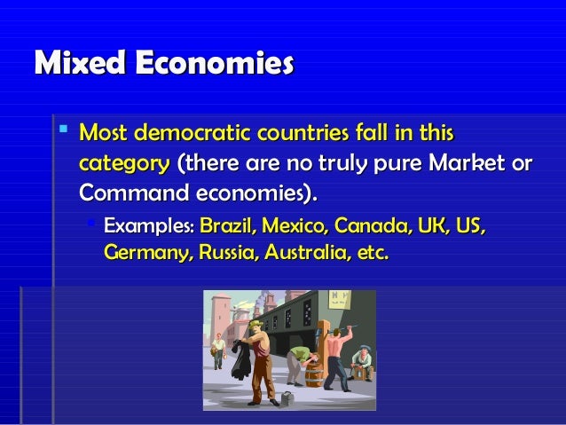 Mixed Market Economy Examples