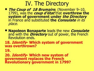 the French Revolution (part II) & the Rise of Napoleon ppt.pptx