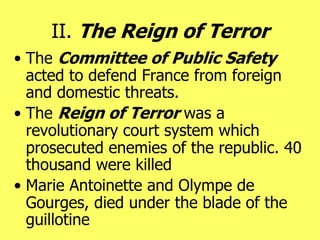 the French Revolution (part II) & the Rise of Napoleon ppt.pptx