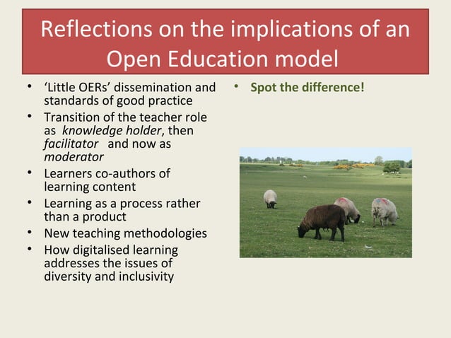 Week1 activity 3 representing open education | PPT