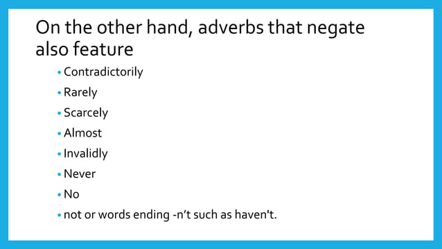 WEEK 1 Affirming and Negating Words and Expressions.pptx | Social ...