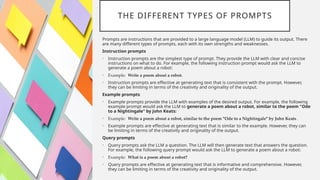 Intro to Prompt Engineering for IT students | PPTX