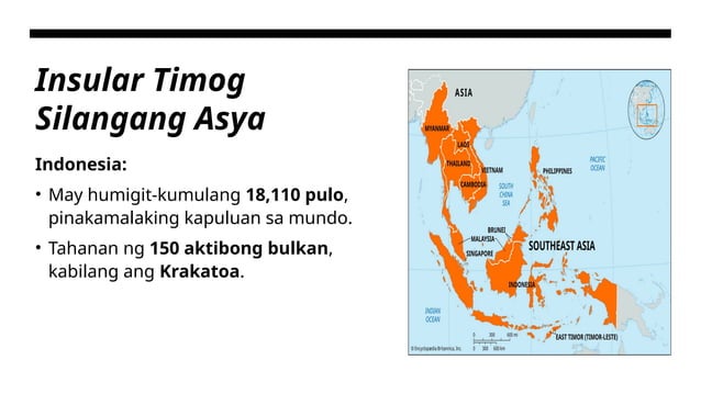 WEEK 1 ARALIN 1: PISIKAL NA HEOGRAPIYA NG TIMOG-SILANGANG ASYA | PPTX