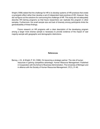 Article Critique | DOCX