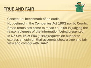 Week 1 audit and assurance services | PPT