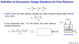 Week 1 (b)_Conversion and Reactor Sizing_Final.pdf