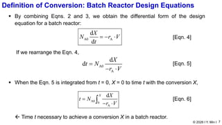Week 1 (b)_Conversion and Reactor Sizing_Final.pdf