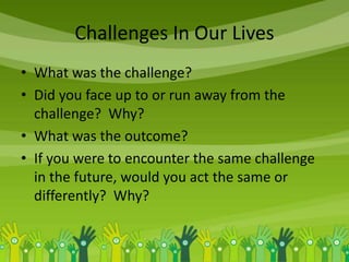 Unit topic challenges G8 | PPTX