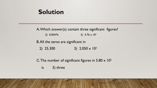 Week 1 Chemistry Powerpoint Dimensional Analysis Intro | PPTX