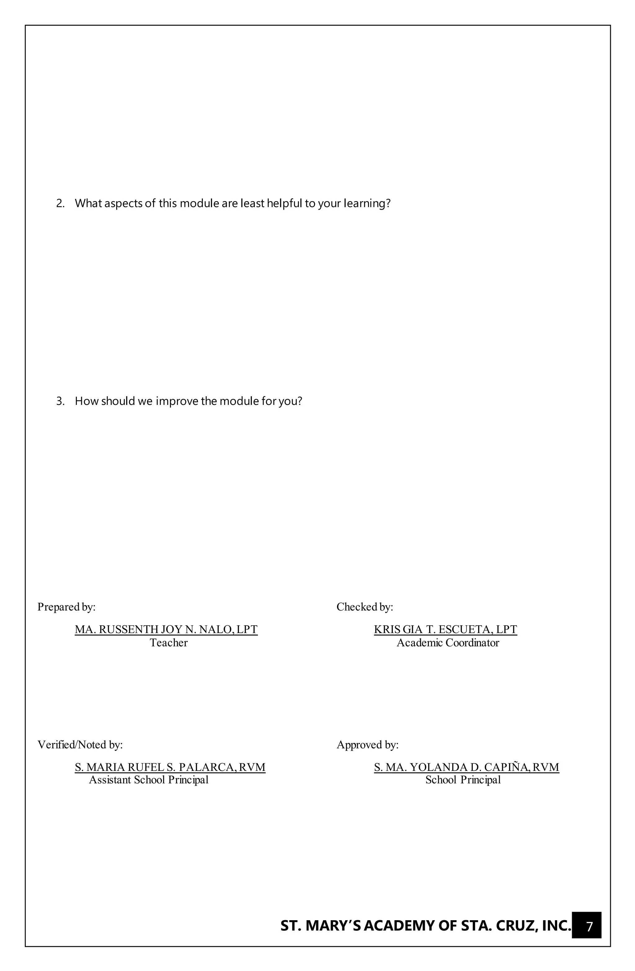 1st Quarter MATH 8 module | DOCX
