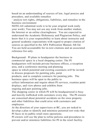 Week 1 ContentSaylor Advanced Business Law and the Legal .docx