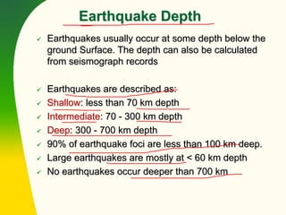 Week 1 Course Intro & Earthquake hazards | PDF