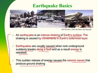 Week 1 Course Intro & Earthquake hazards | PPT