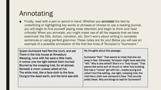 Week 1 critical reading ppt ENL | PDF