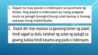pagsipi ng talata | PPTX
