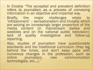 Week 1 Definition and Forms of Journalism | PPT