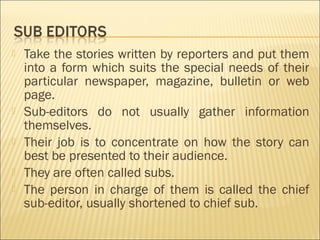 Week 1 Definition and Forms of Journalism | PPT