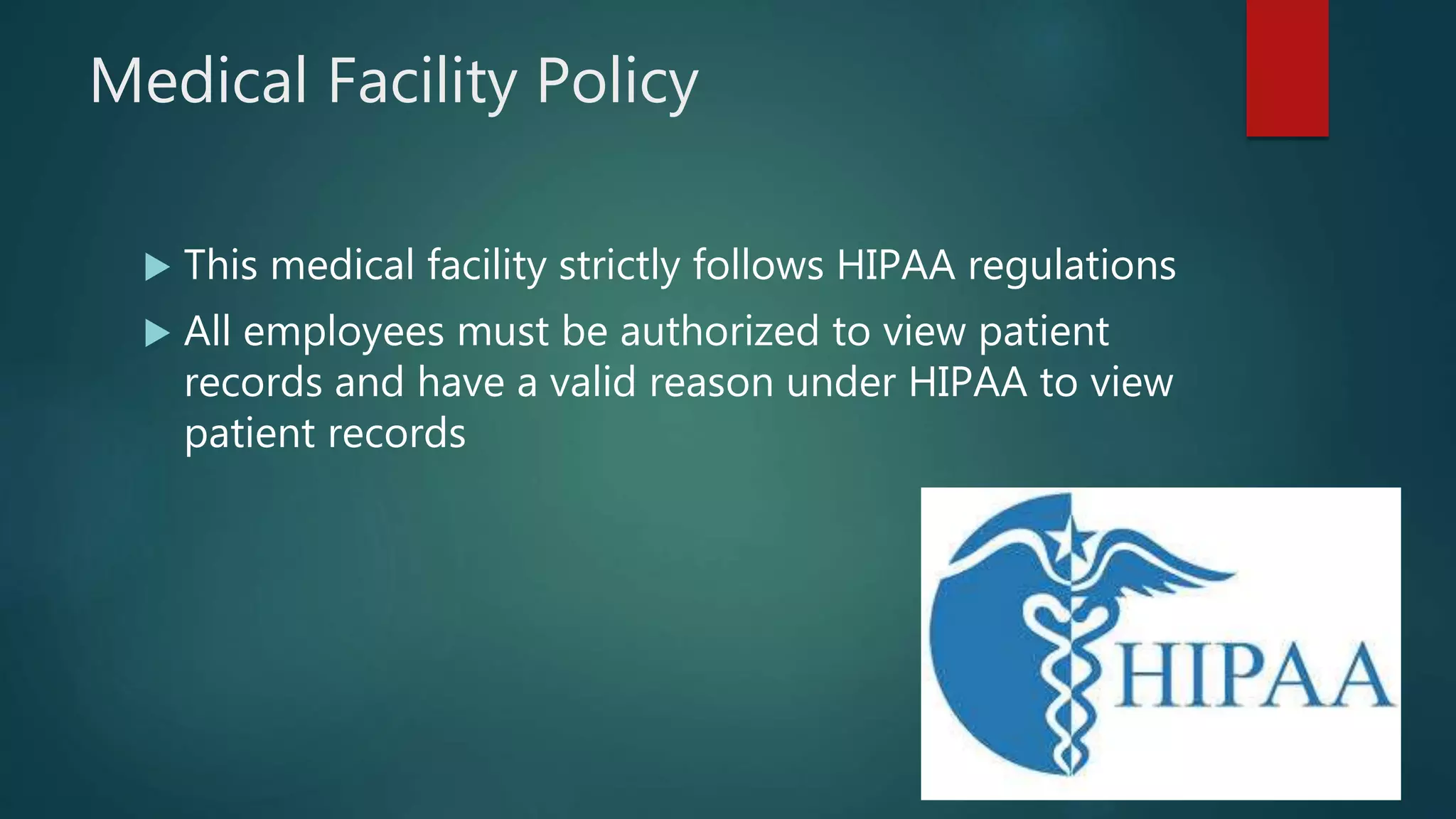 MHA690 Week 1 Patient Privacy and Confidentiality | PPTX