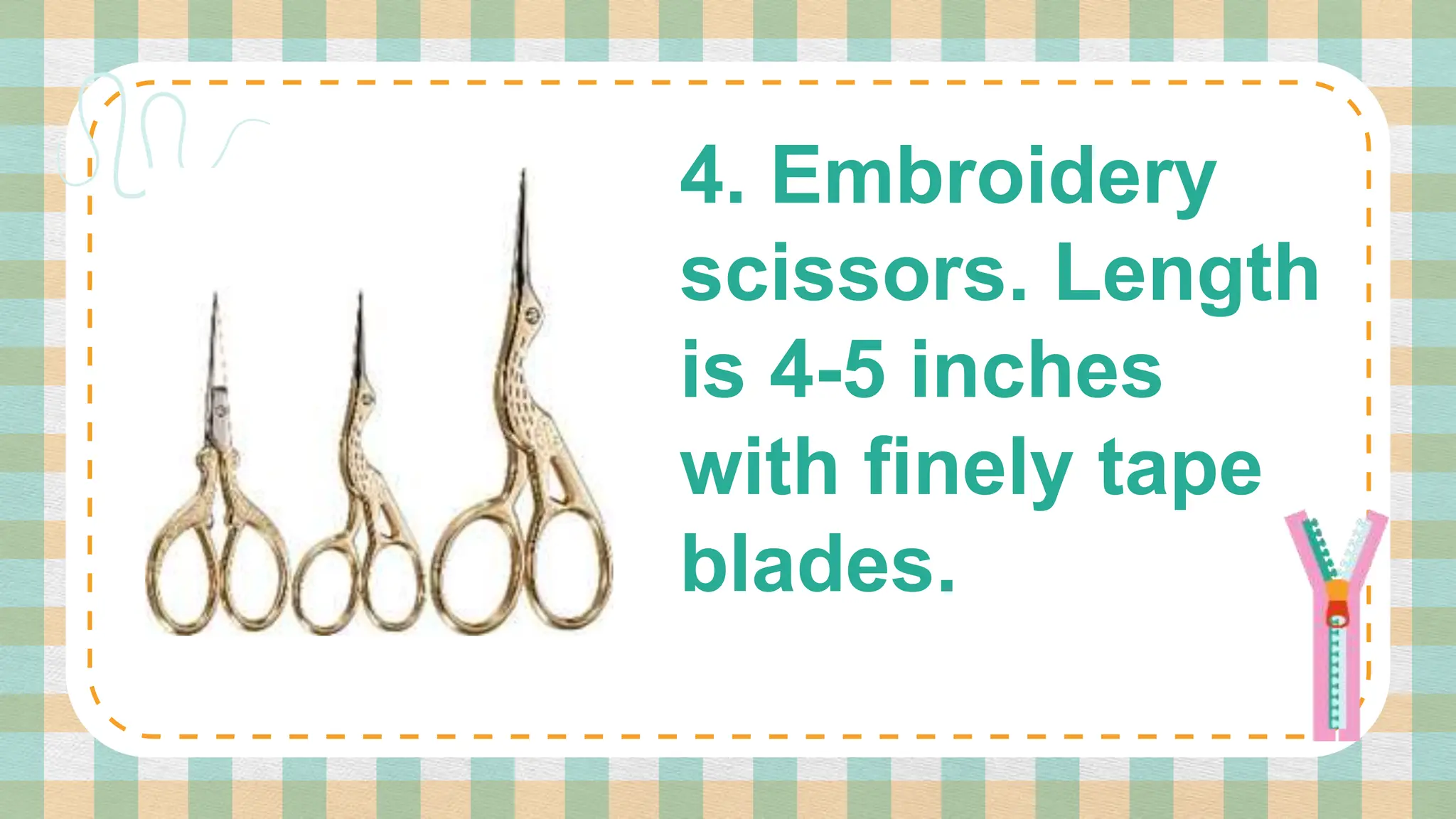 Week 1 Dressmaking lesson about tools and equipments | PPTX