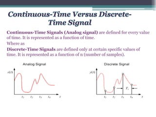 Analog Vs Digital Signals | PDF