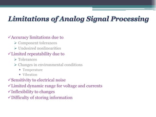 Analog Vs Digital Signals | PDF