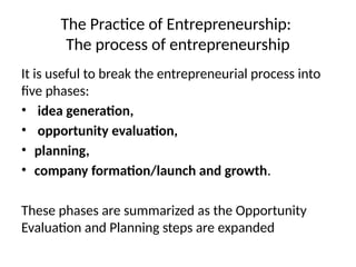 ENTREPRENEURSHIP AND ITS BASIC INFORMATION | PPTX