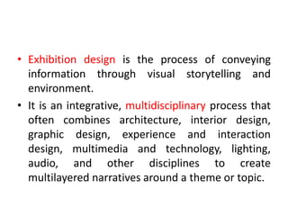 orientation and environment of exhibition | PPTX