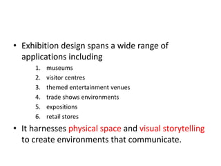 orientation and environment of exhibition | PPTX