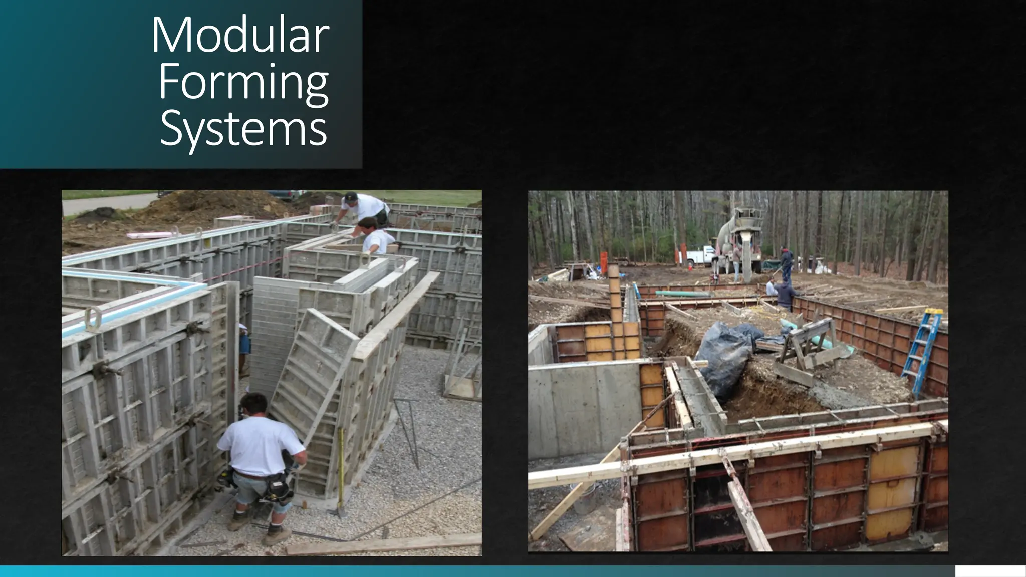 This is a Concrete Formwork presentation, describing various types of ...