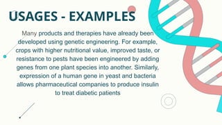 GENETIC ENGINEERING for high school.pptx.pptx
